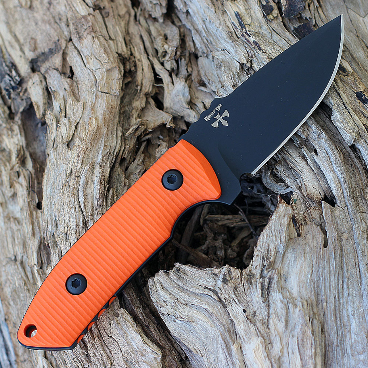 Pro Tech Sbr Fixed Blade Lg511 Orange Knifeworks