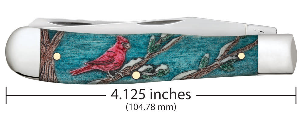 Case Trapper | Natural Bone Color Wash | Knifeworks