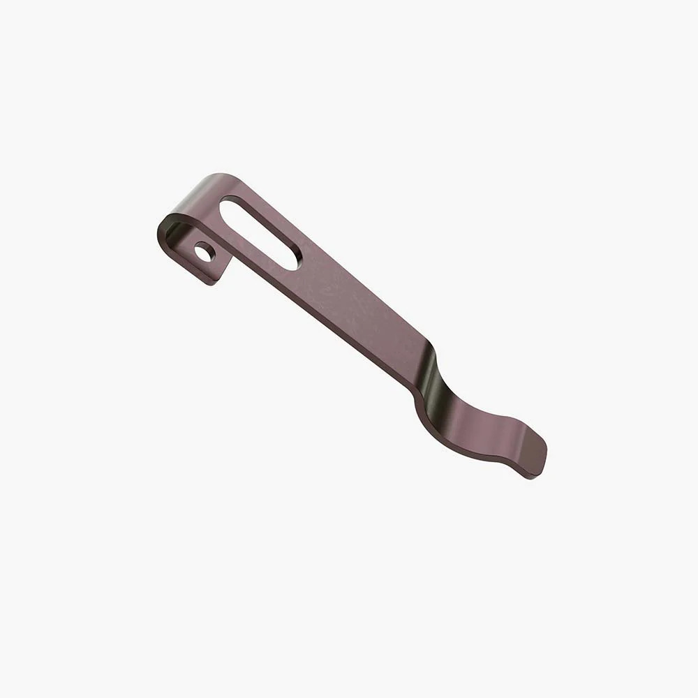 Flytanium Titanium Pocket Clip for Boker Kalashnikov | Purple Anodized ...