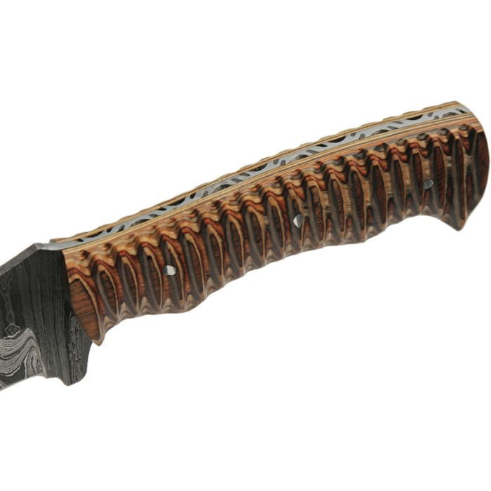 Damascus Knives Golden Yellow Skinner | DM1331 | Knifeworks