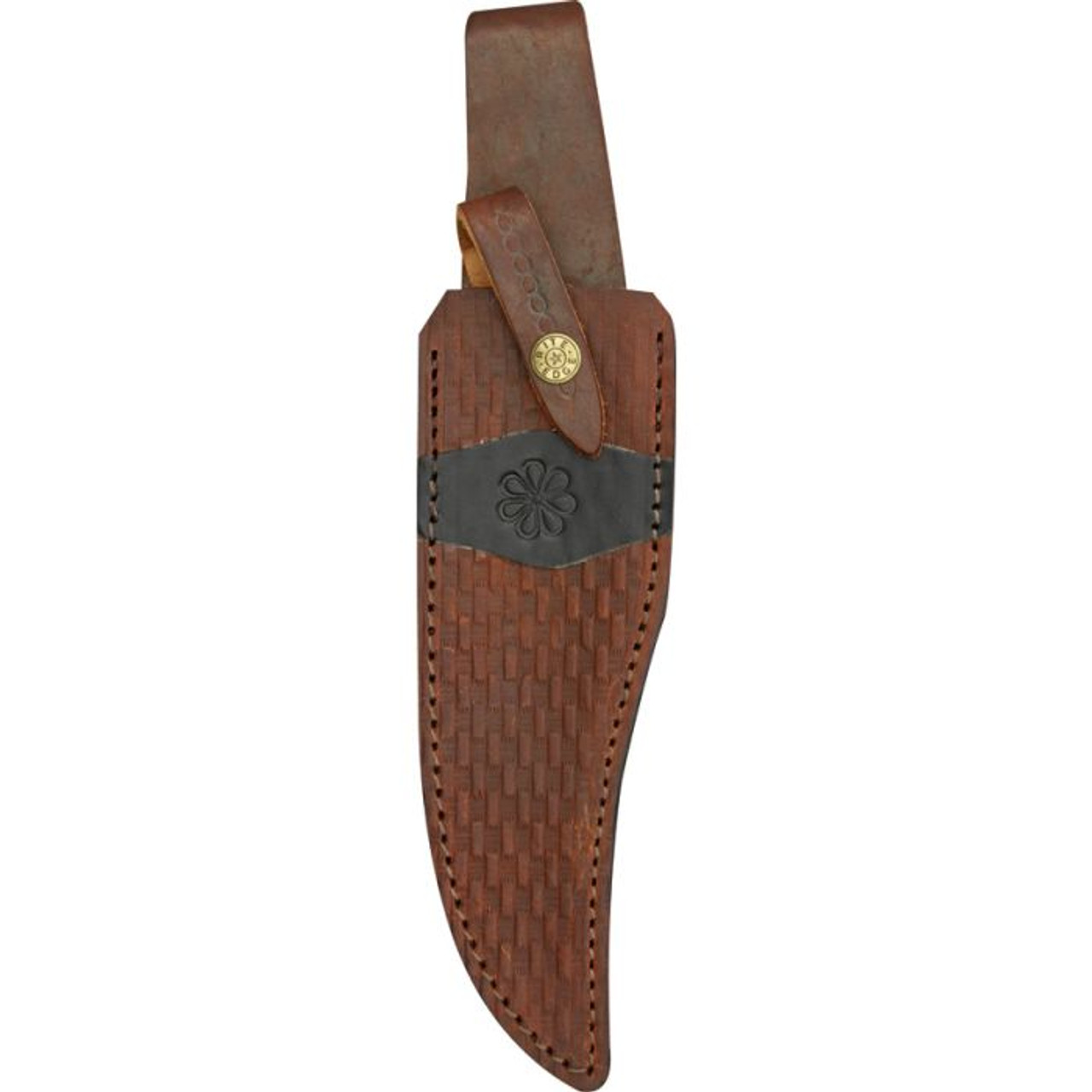 Damascus Knives Tri Circle Bowie | DM1049 | Knifeworks