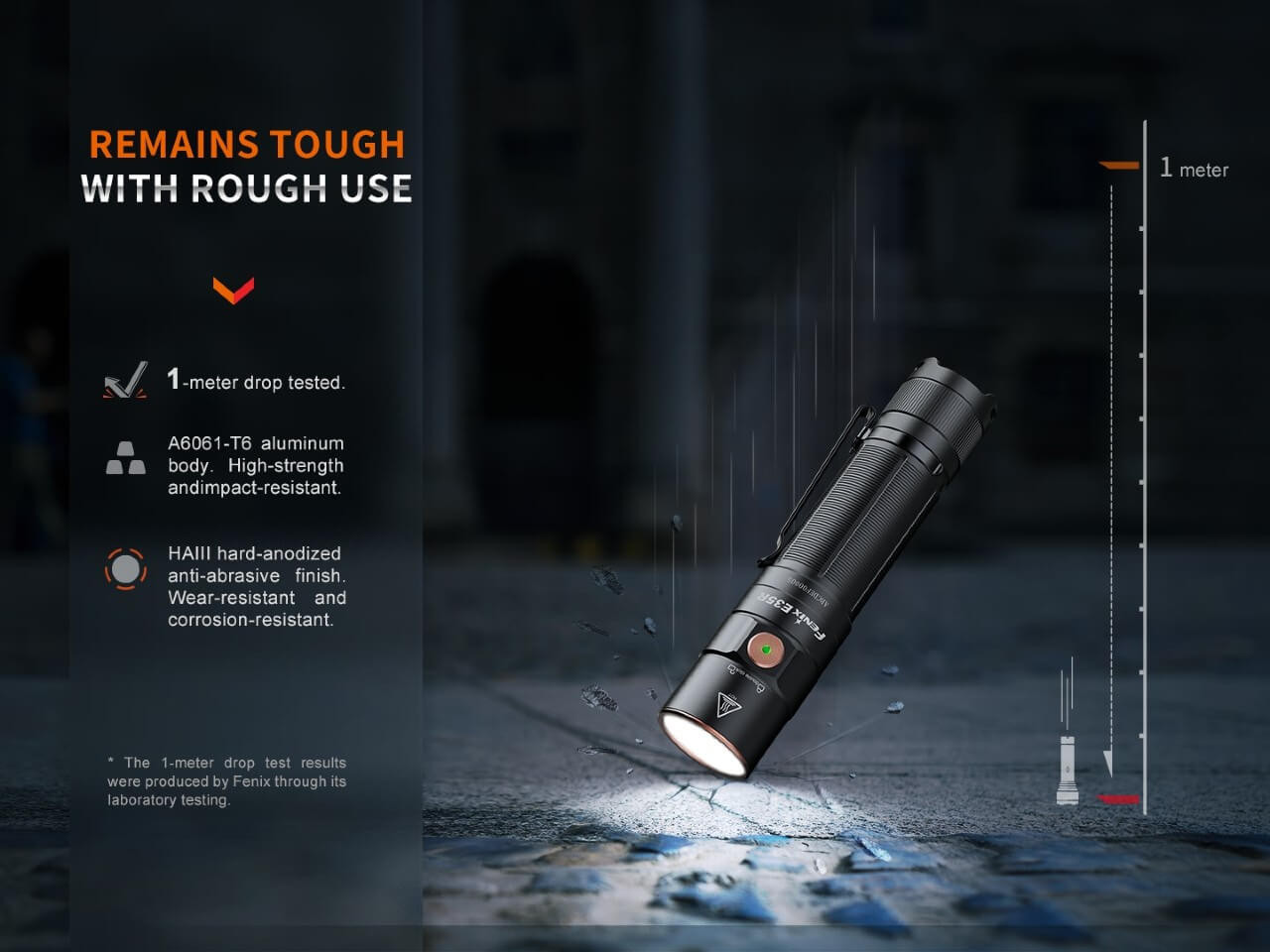 Fenix High-Performance Flashlight | FXE35R | Knifeworks