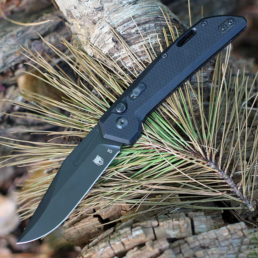 CobraTec Naja Automatic | CTNAJBLK| Knifeworks