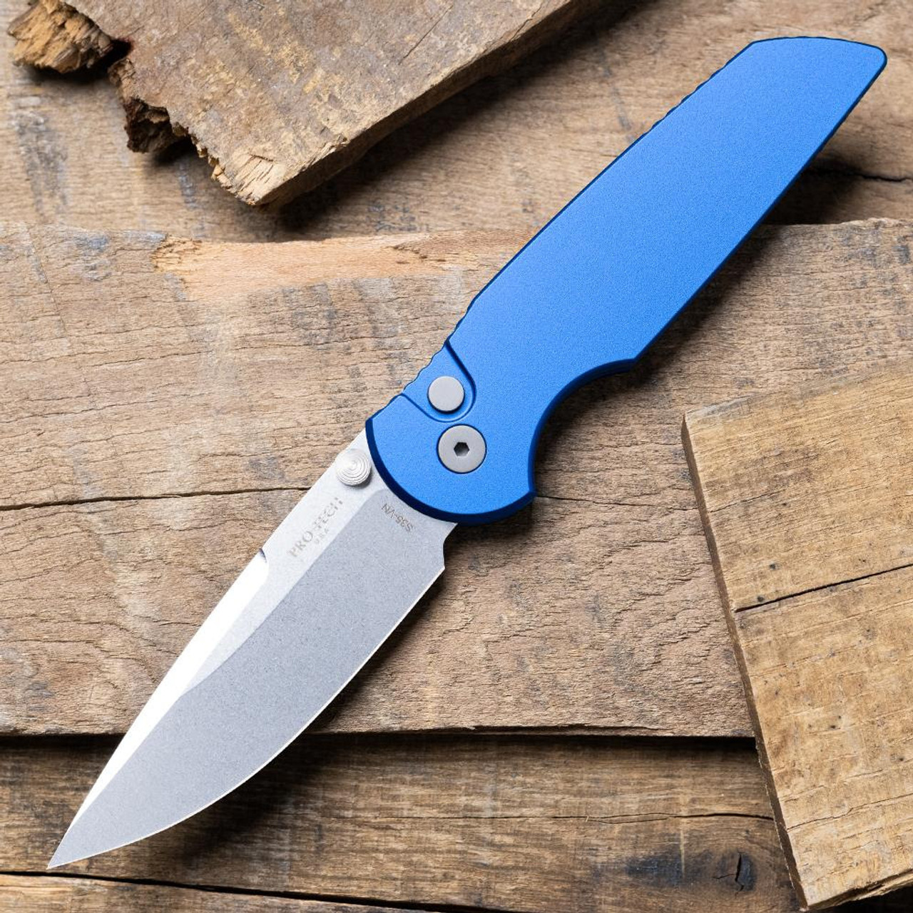 Pro Tech Tr 3 Integrity Manual Int101 Blue Knifeworks