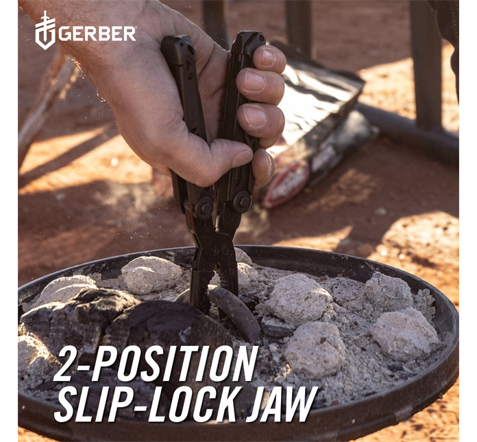 Gerber Dual Force Black Multi Tool | G1067407 | 12 Tools, Knifeworks