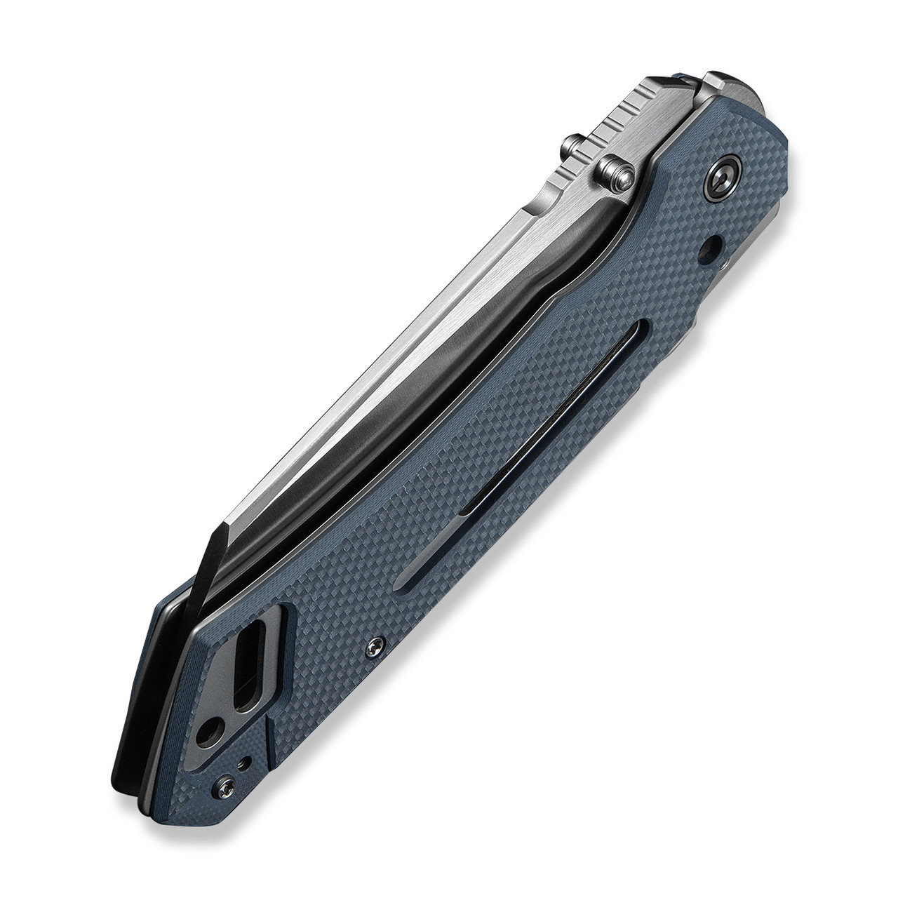 CIVIVI Buster FG Thumb Stud & Superlock Knife Neutral Blue Coarse G10 ...