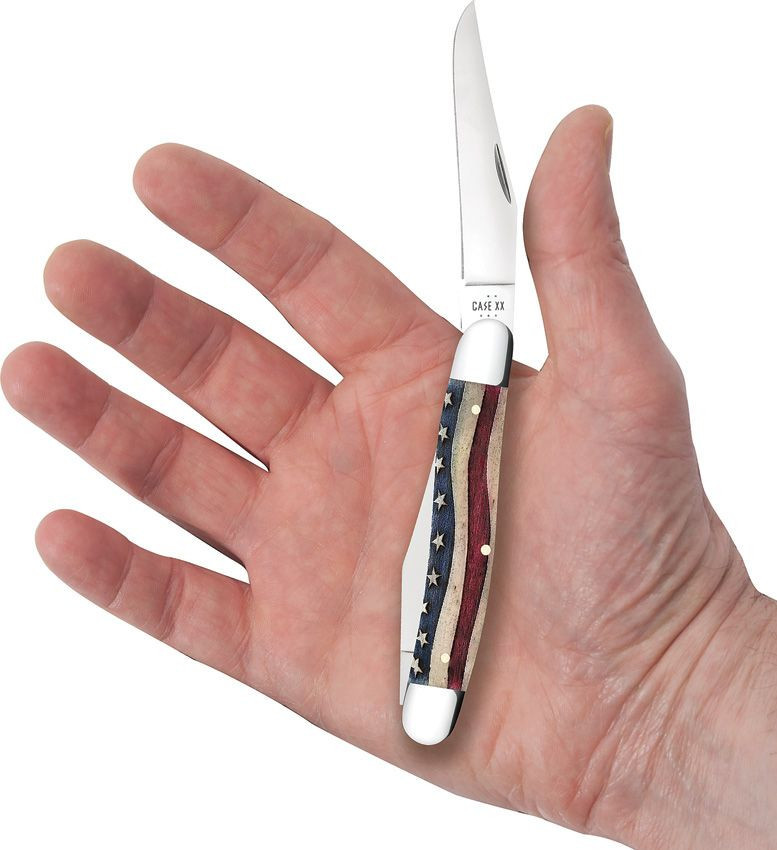 Case Muskrat | 64143 Star Spangled Bone | Knifeworks