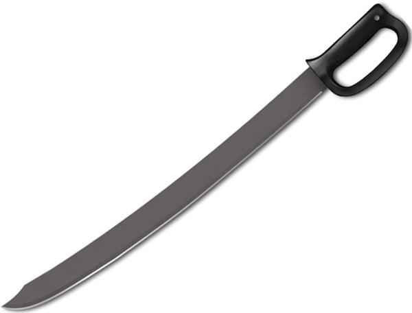 Cold Steel CS97DRMS Cutless Machete, 24" 1055 Carbon Steel Plain Blade ...