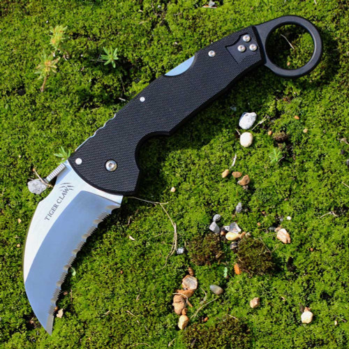 Cold Steel Tiger Claw - Blk G10 Folder (3" S35VN) CS22C