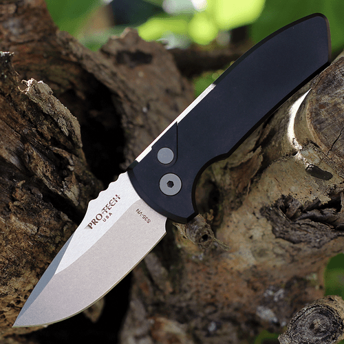 Pro Tech Sbr Automatic Blk Textured Lg407 Knifeworks