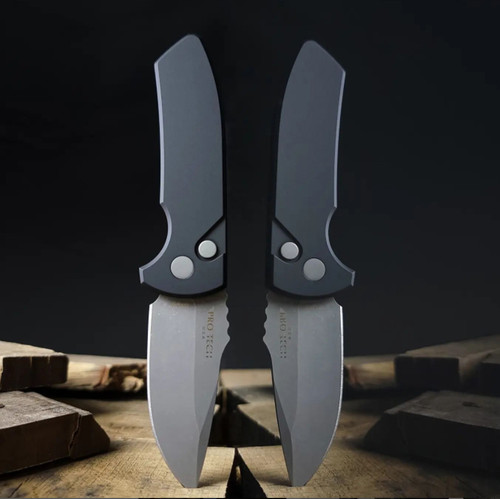 Pro Tech Sbr Automatic Blk Textured Lg407 Knifeworks