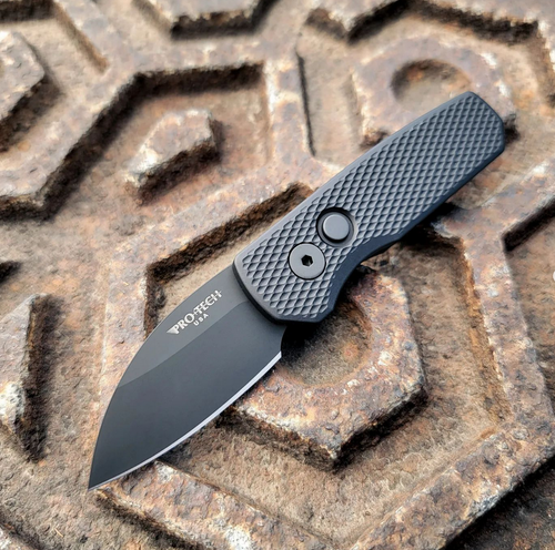 Pro Tech Sbr Automatic Blk Textured Lg407 Knifeworks