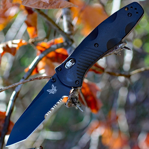 Benchmade Barrage 583SBK, 3.6 in. 154CM Stainless Blade, Assisted ...