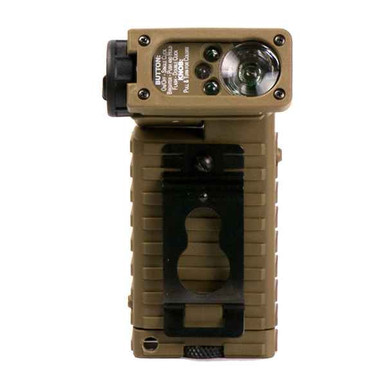 Streamlight Sidewinder, Coyote Tan Body, Green LED
