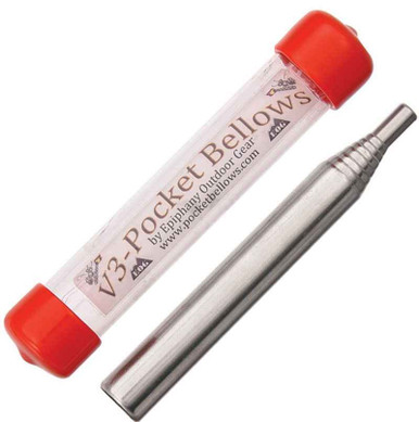 Epiphany Outdoor Gear "V3-Pocket Bellows" Collapsible Fire Bellowing Tool