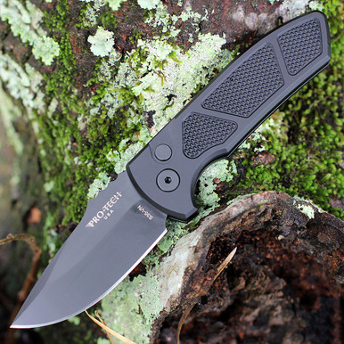 Pro-Tech SBR Automatic | Blk Textured LG407 | Knifeworks