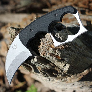 Red Horse Knife Works The Malice D2 Black G-10 RH019 | Knifeworks