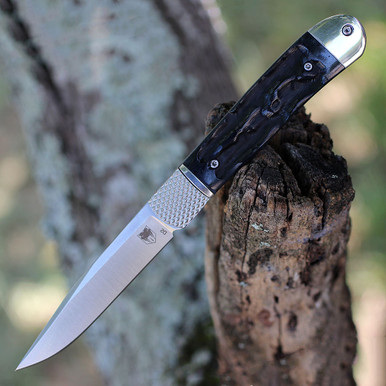CobraTec Trapper Hidden Release Auto | CTTHRBLK | Knifeworks
