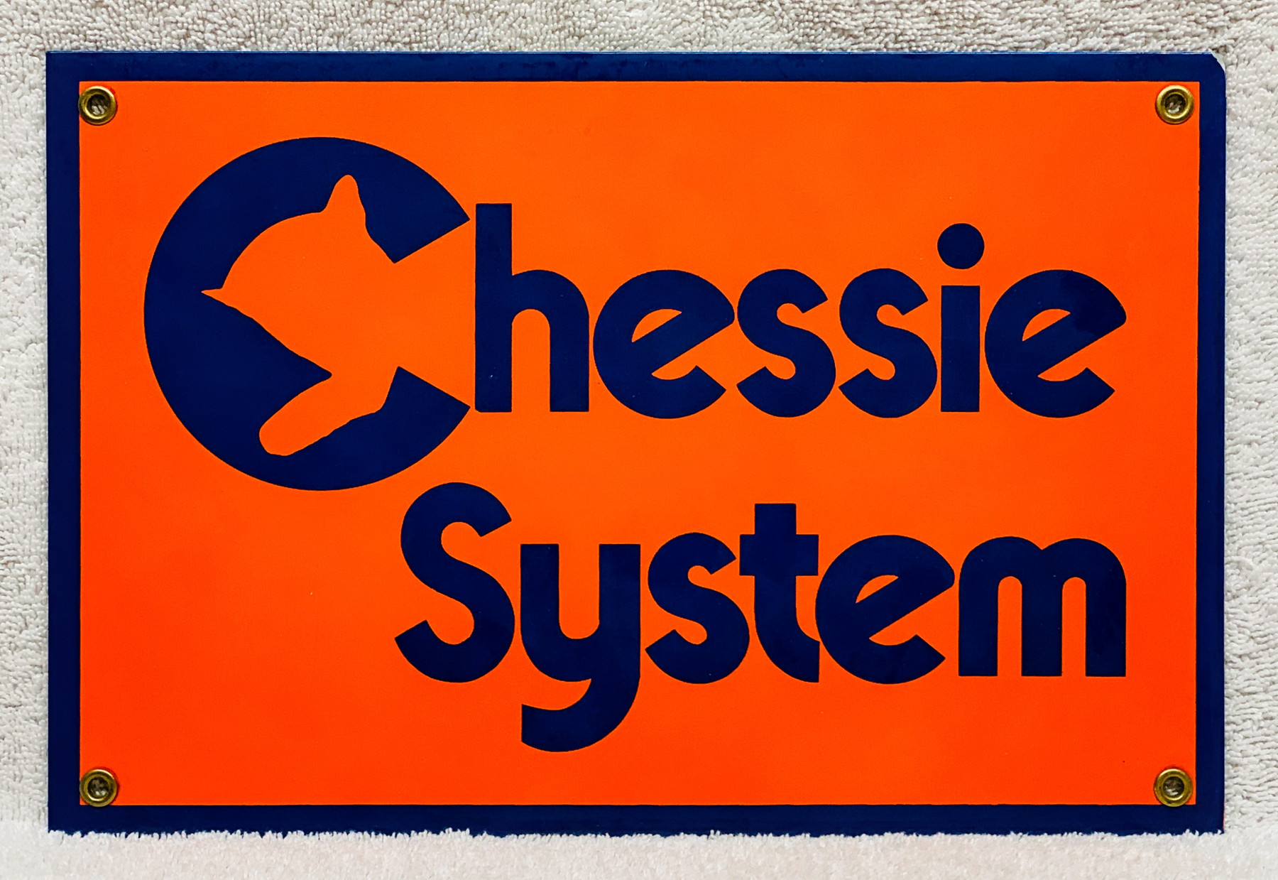 Chessie System: Metal Sign (8) - All Aboard Train Shoppe