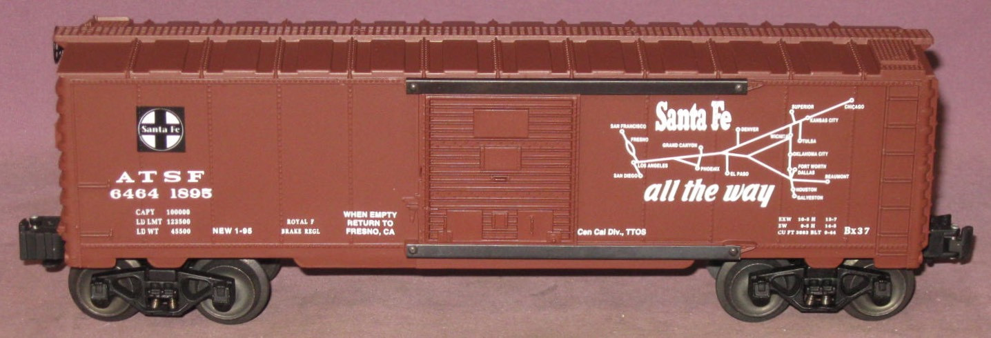 52058 A. T. & S. F. TTOS Box Car (NOS) - All Aboard Train Shoppe