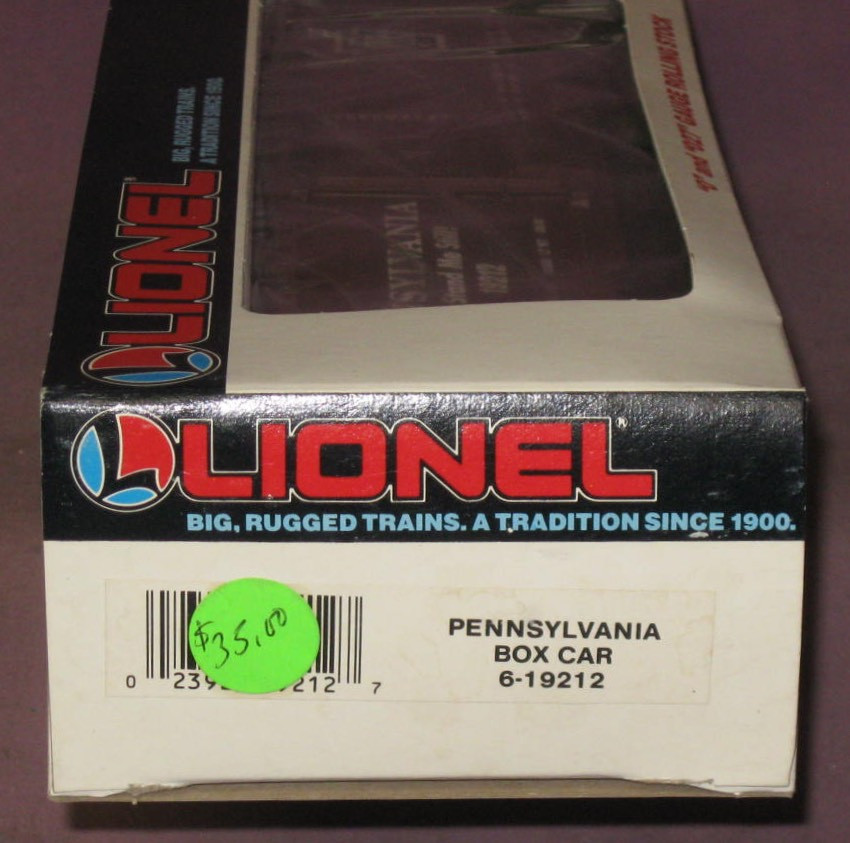 19212 Pennsylvania Box Car (NOS) - All Aboard Train Shoppe