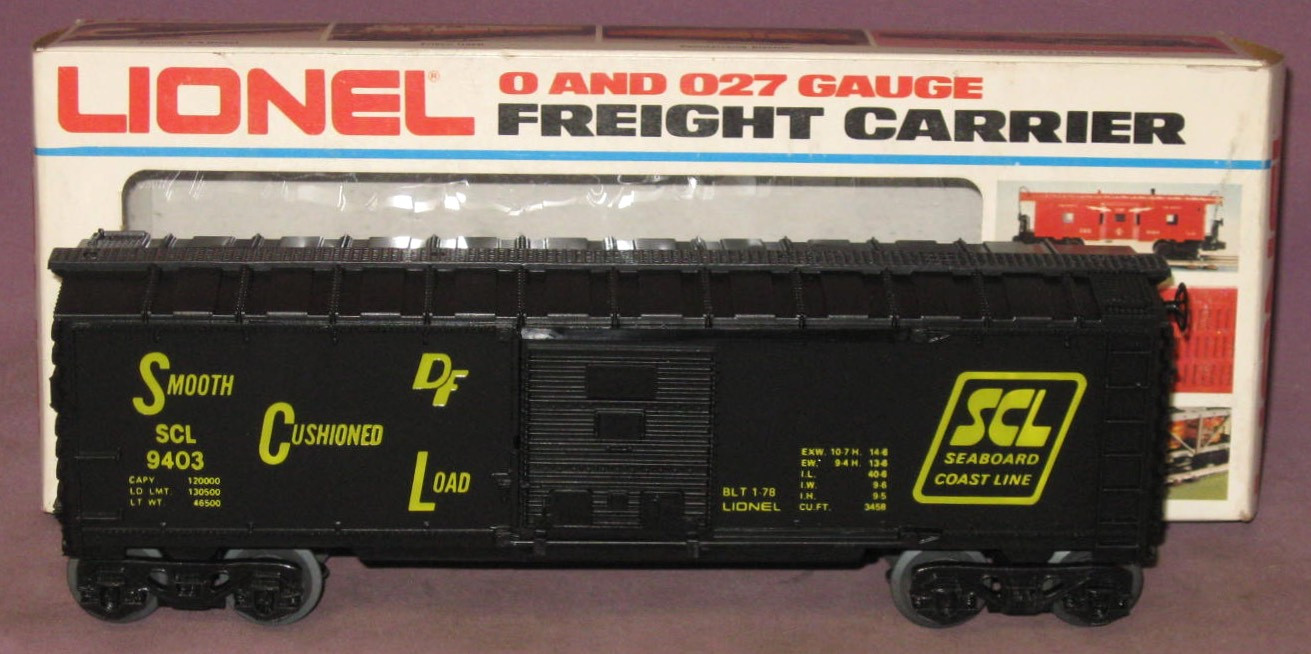 9403 Seaboard Coast Line Box Car (NOS) - All Aboard Train Shoppe