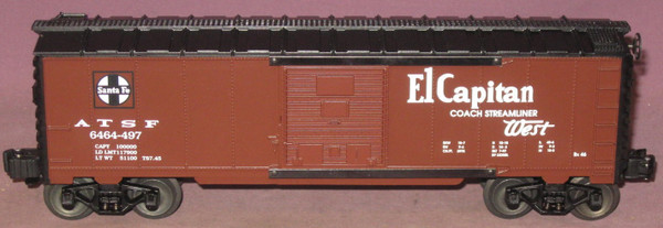 29202 / 6464-497 Santa Fe Box Car (NOS) - All Aboard Train Shoppe