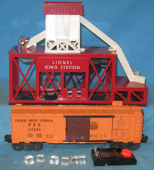 352 Icing Station w/ 6352 Ice Box Car (6+) - All Aboard Train Shoppe