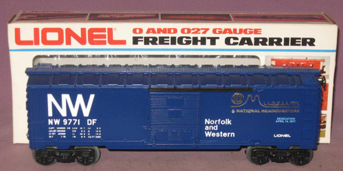 9771 N & W / TCA Museum Grand Opening Box Car (NOS) - All Aboard Train ...