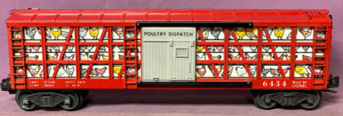 6434 Poultry Dispatch Stock Car (6+) - All Aboard Train Shoppe