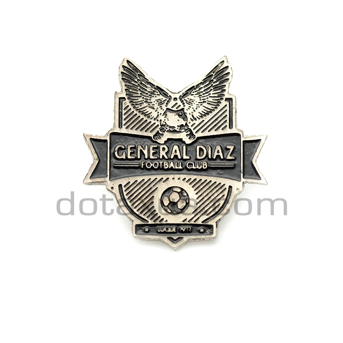 Club General Diaz Paraguay football enamel pin