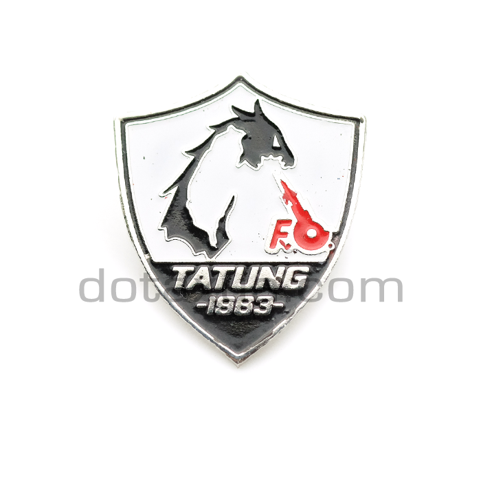 Tatung FC Taiwan football enamel pin
