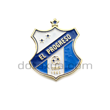 FC CD El Progreso Honduras football enamel pin