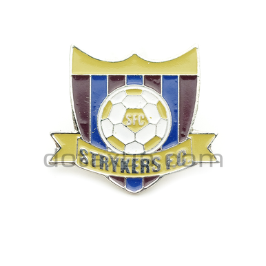 Strykers FC Guam football enamel pin