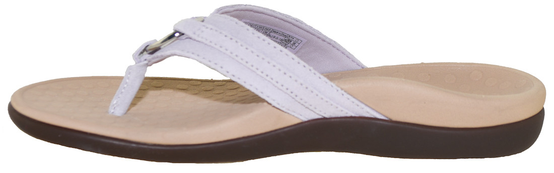 Vionic Women's Tide Aloe Flip Flop Sandal Lavender - Right Foot Shoes