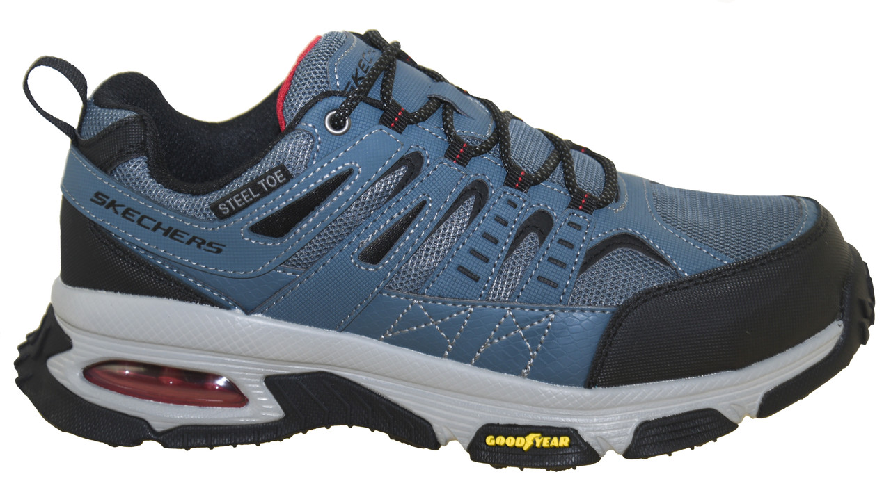 Skechers Men's Skech-Air Envoy Steel Toe Work Shoe 200140 SLT - Right ...
