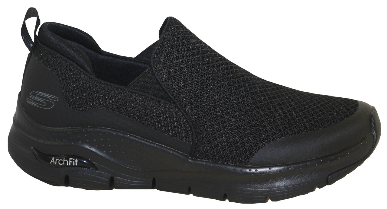Skechers Men's Arch Fit-Banlin Slip-On Sneaker 232043 BBK - Right Foot ...