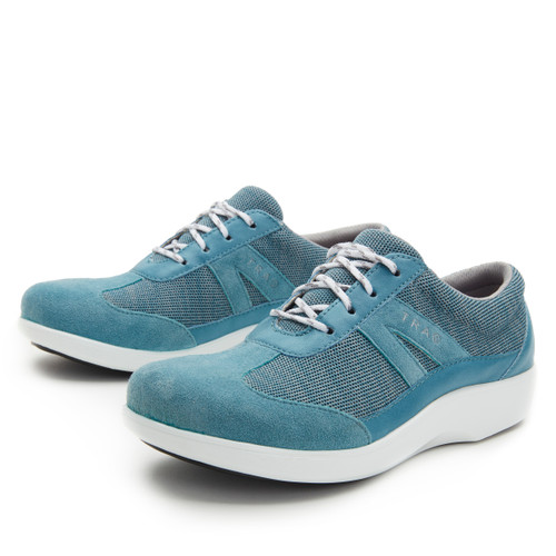 Alegria Traq Women's Rhythmiq Walking Shoe Dusty Blue RYT-5420 - Right ...