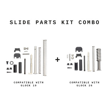 Slide Parts Kit for Glock 19 & Glock 26 – Complete Set