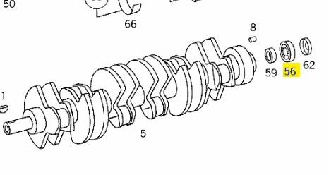 Pilot Bearing Diagram