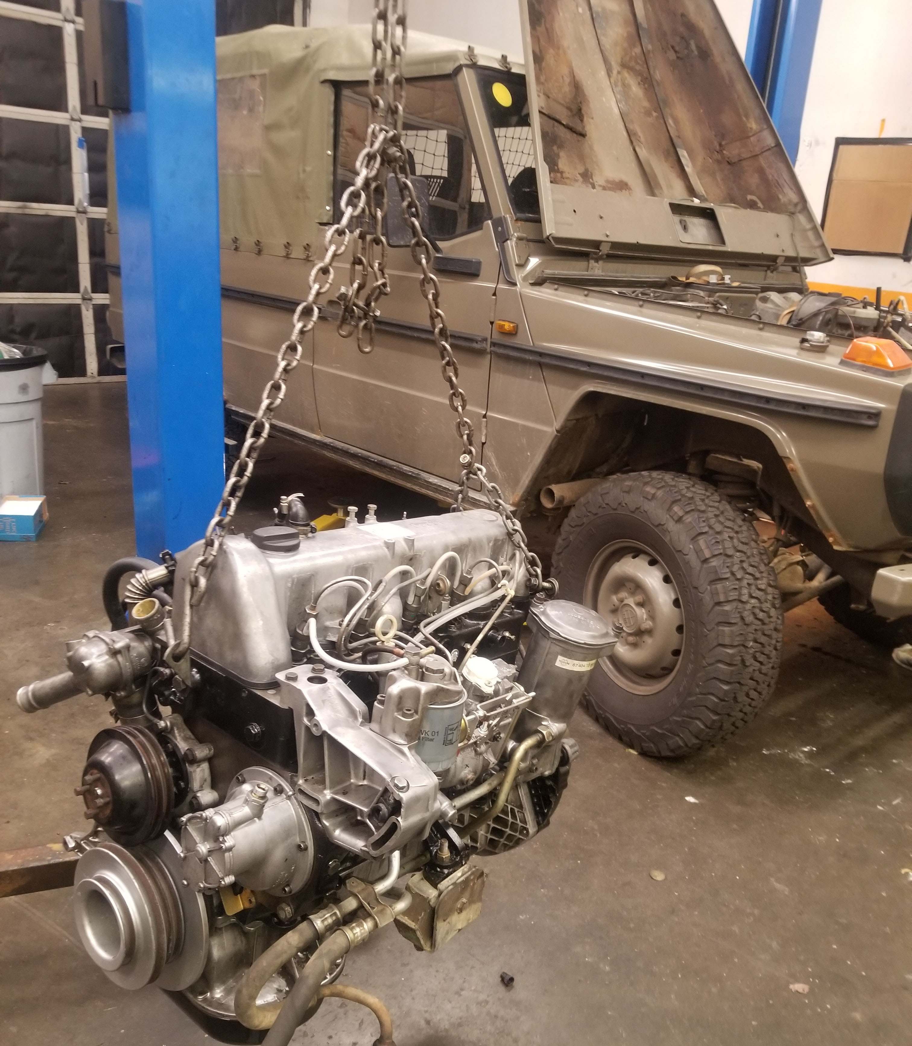 G-Wagon Engine & Transmission Swap - MBZ Parts