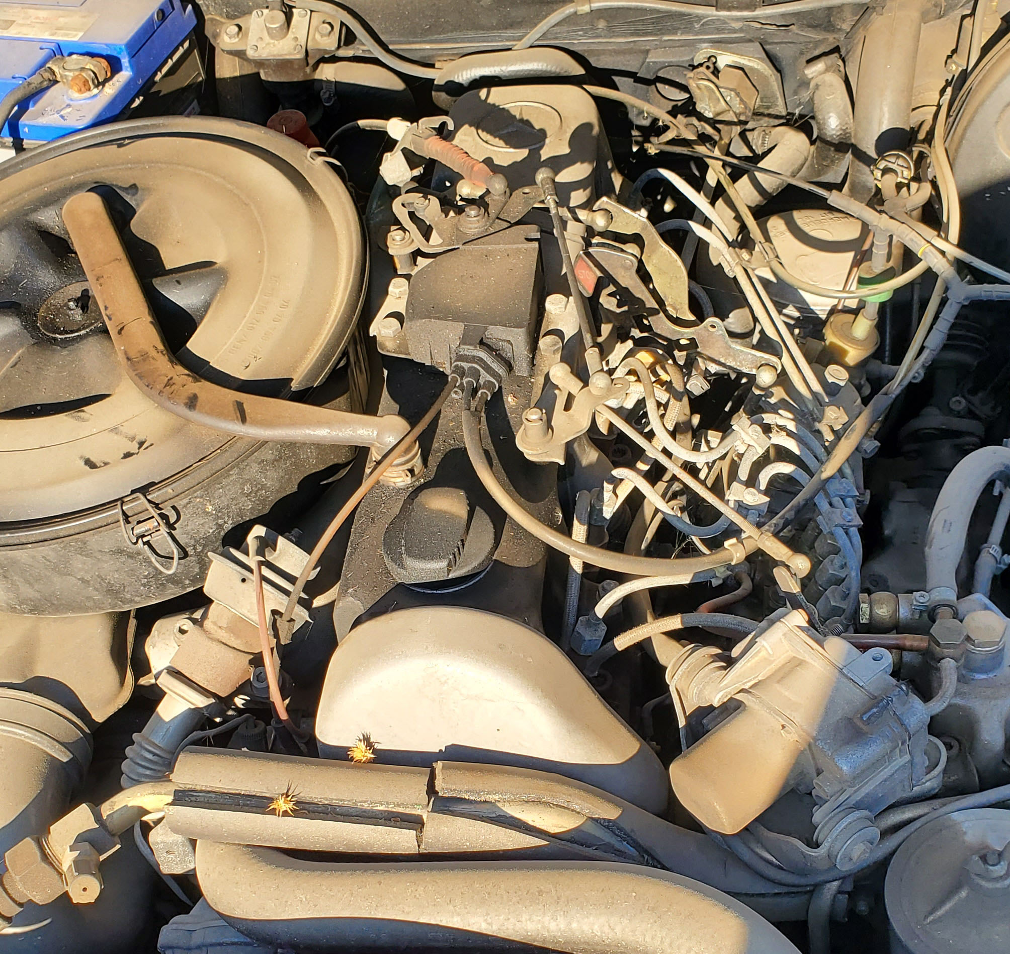 Low-Mileage OM617 Turbo-Diesel Engine - MBZ Parts