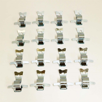 Mercedes Hubcap Clips, Set of 16, New OE Early C107 SLC R107 SL W108 ...