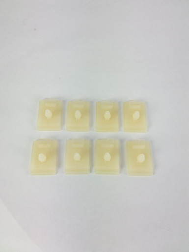 Mercedes Fastener Clips for Upper Moulding, Set of 8, New OEM W110 W111 ...