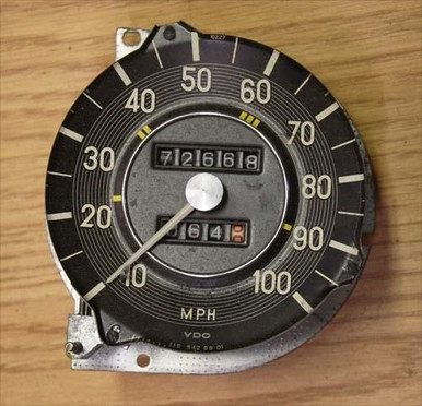Mercedes Speedometer 3.69 Gearing W114 W115