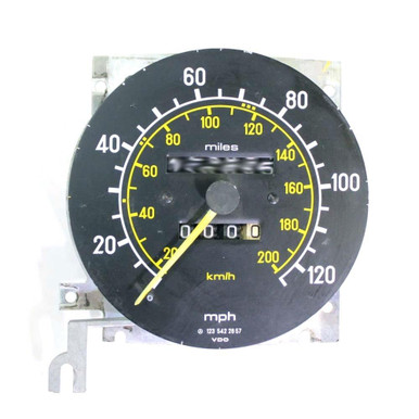 Mercedes Speedometer Odometer w/ 3.07 Gearing W123: OM617 Turbodiesel