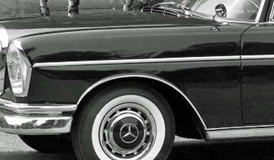 Mercedes Fender Front Left W111 W112 Fintail Coupe Cabriolet