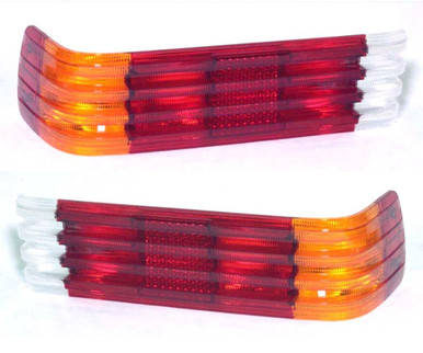 Mercedes Tail Light Lenses PAIR New OE C107 R107