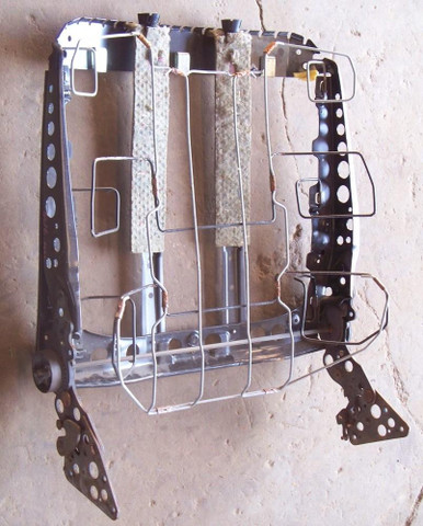 Mercedes Front Seat Back Frame w/ Springs Left W123 Coupe 230C, 230CE ...