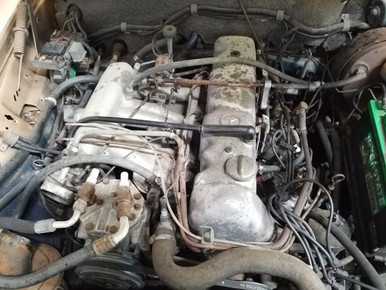 M130 280SE 2.8L Engine and Transmission shipped to CA